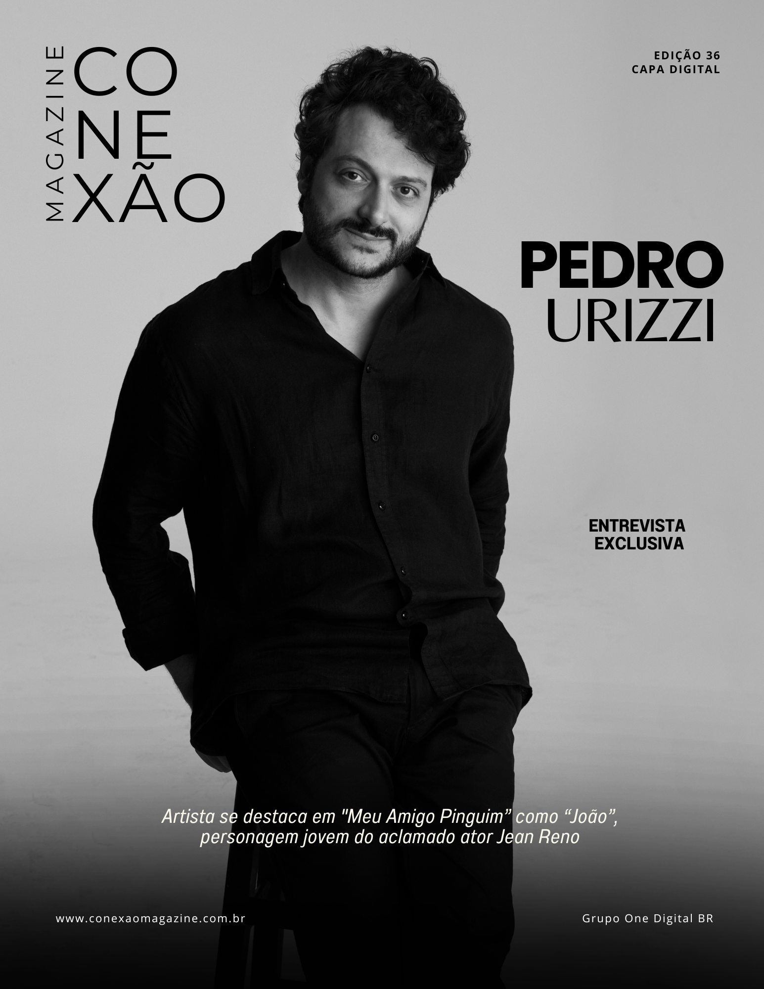 Capa Digital | Pedro Urizzi - Ed. 36 - Conexão Magazine