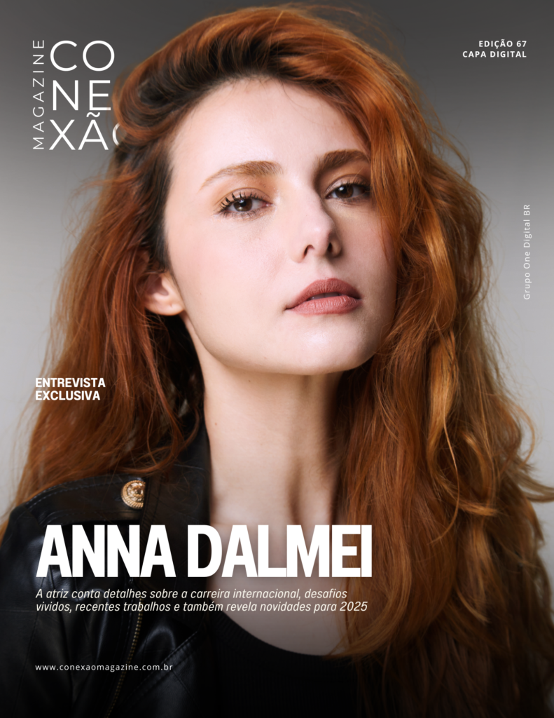Capa digital | Anna Dalmei | Ed. 67 - Conexão Magazine